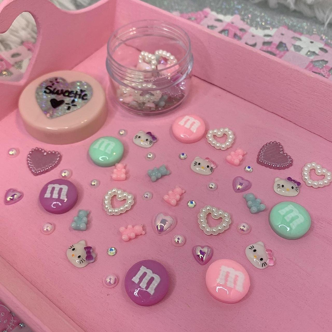 Hello Kitty Sweetie Candy Decora Face & Nail Gem Set... - Depop