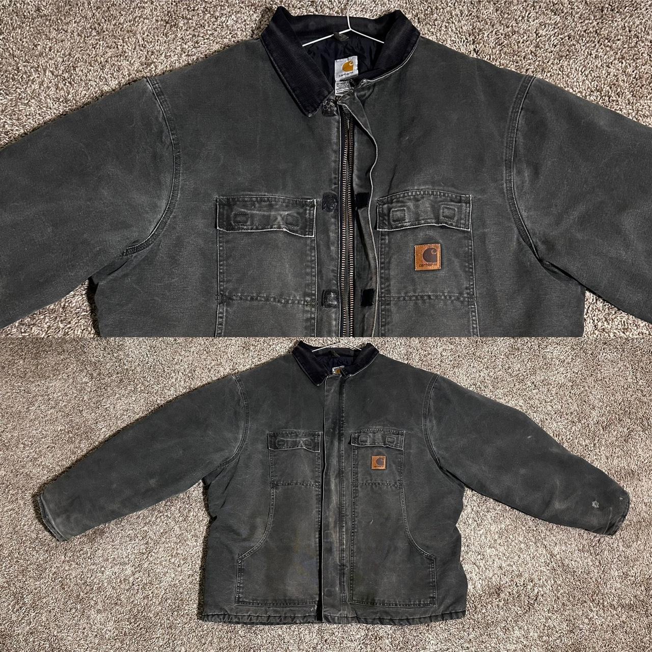 Moss C26 Carhartt Jacket Sz XXL Worn, soft, &... - Depop