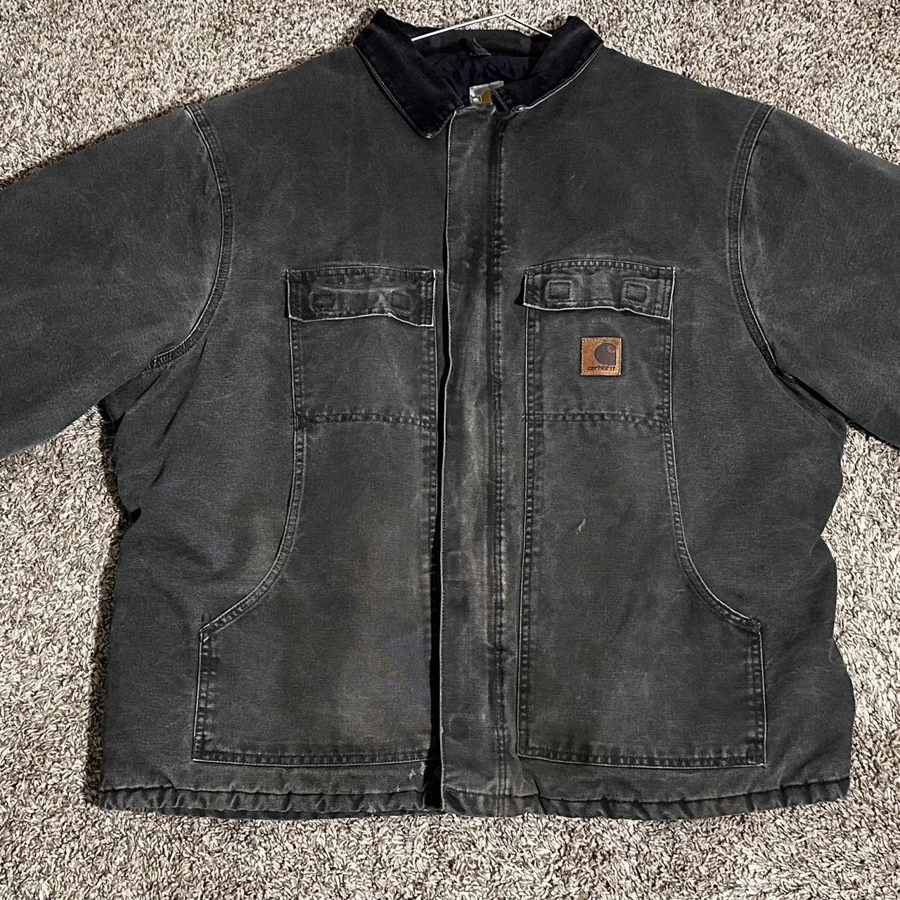 Moss C26 Carhartt Jacket Sz XXL Worn, soft, &... - Depop