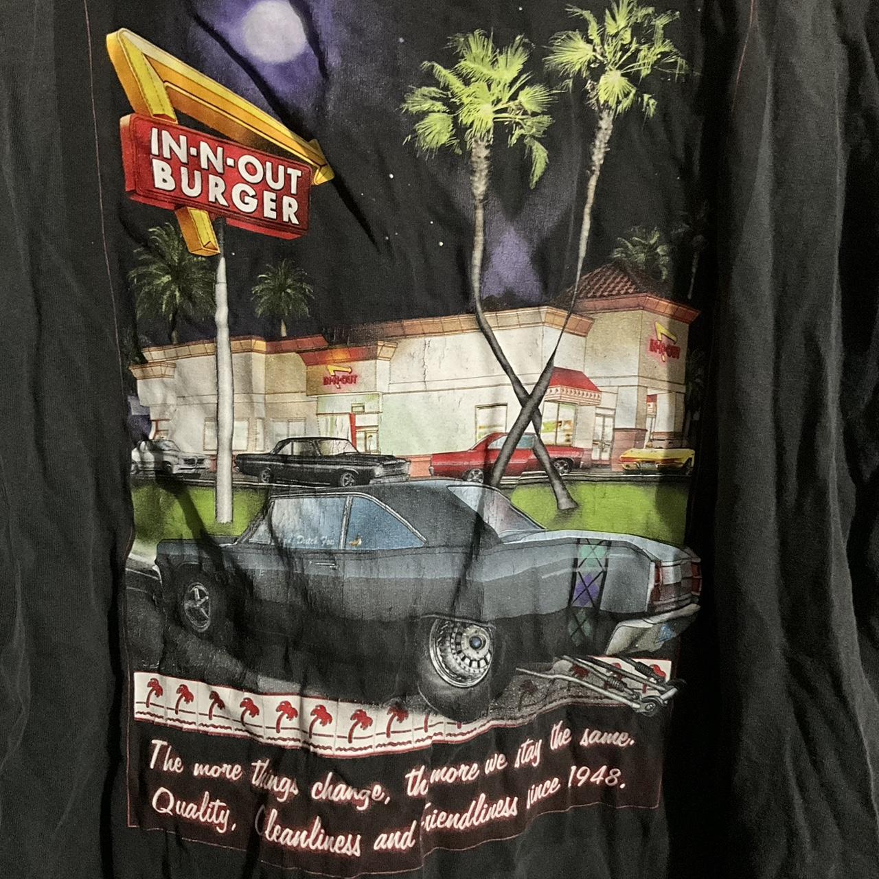 In N Out California Shirt Inside is pretty worn... - Depop