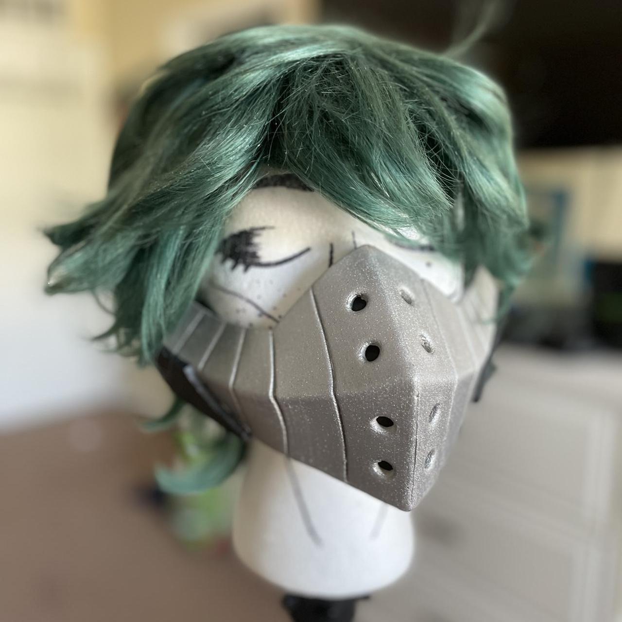 Deku wig and mask, dm me if you want just the wig or... - Depop