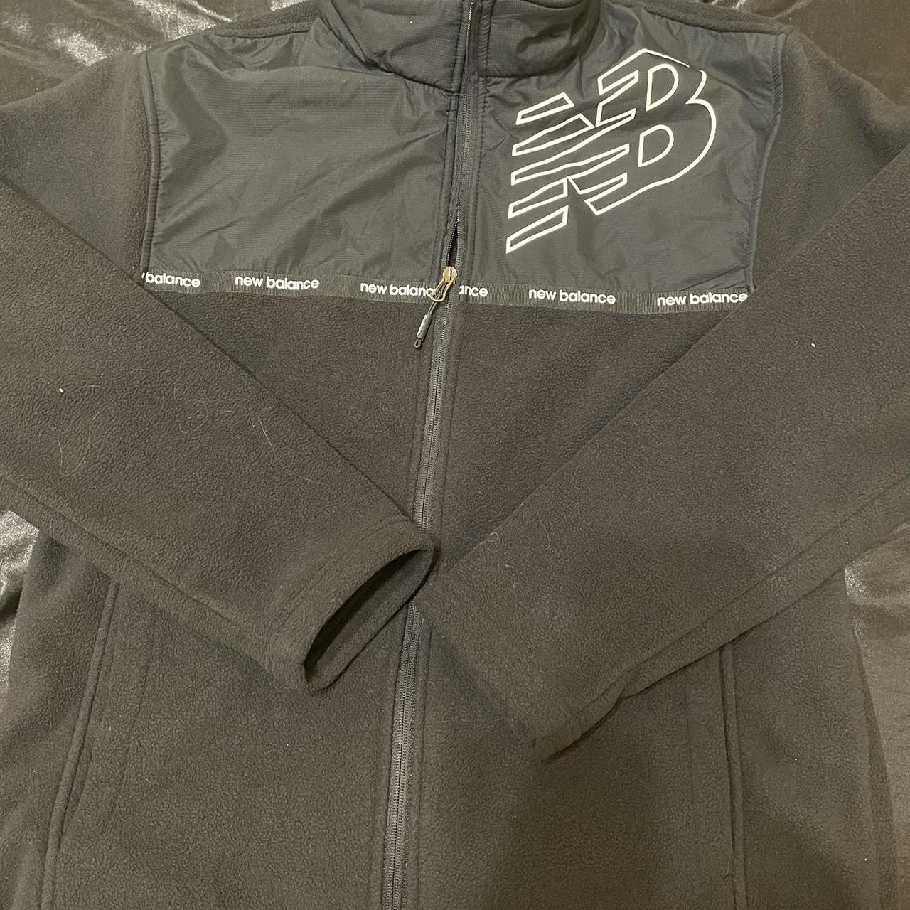 new balance zip up barley worn basically like... - Depop