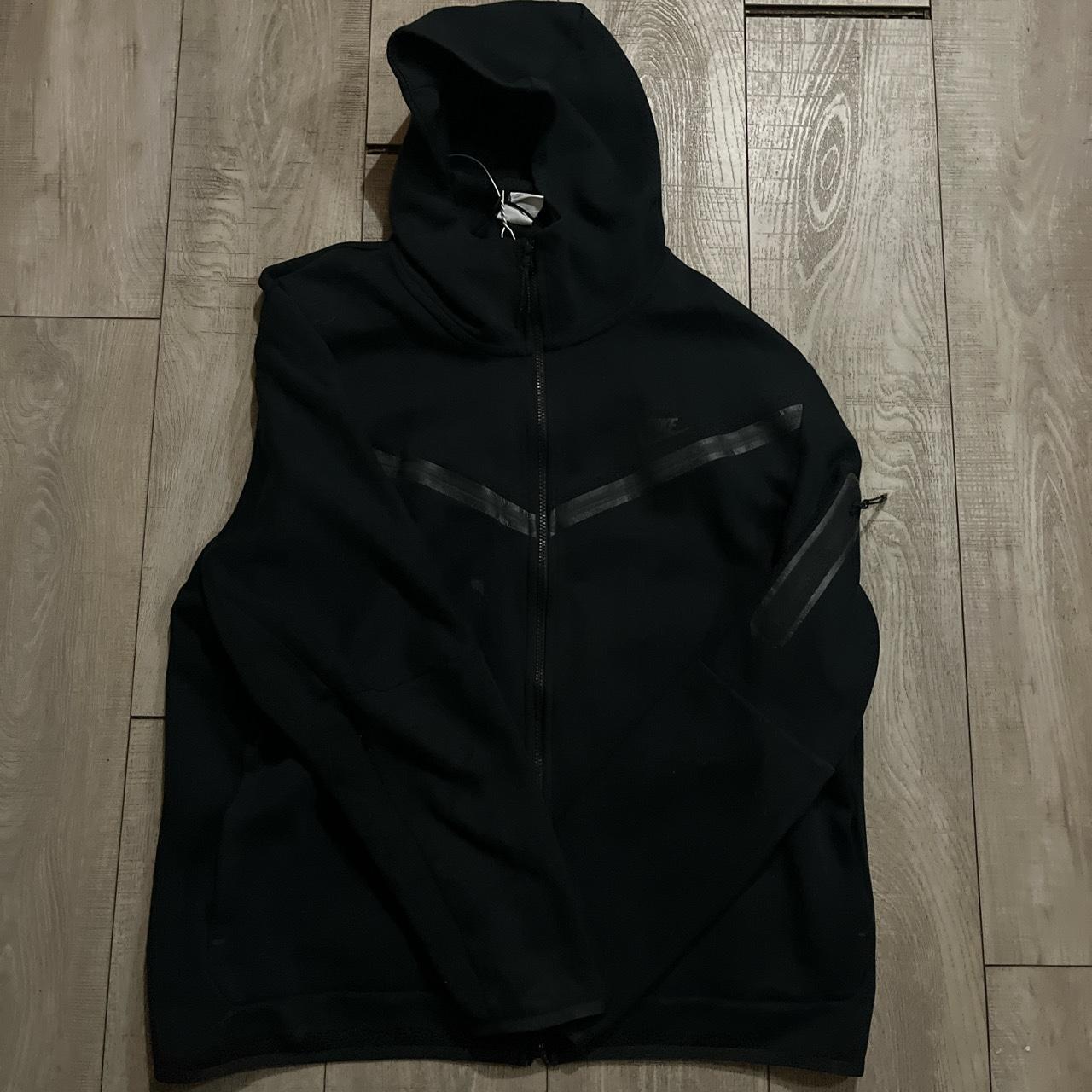 Black Nike Tech Size XXL (can fit an xl... - Depop