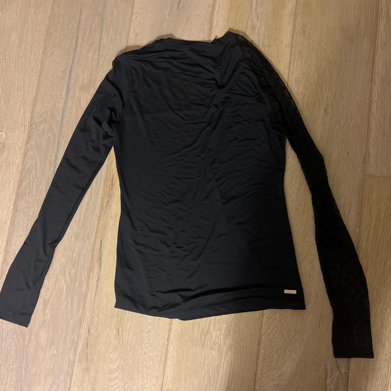 Cute Alala black long sleeve and one sleeve is... - Depop