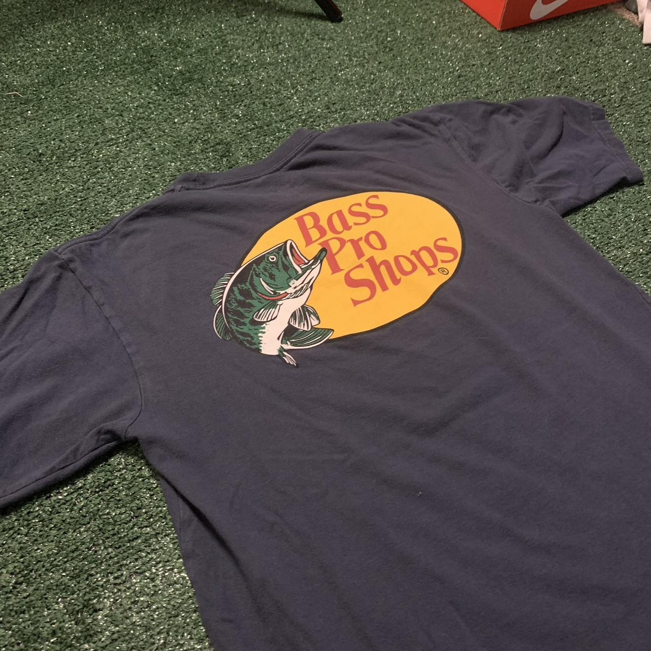 Modern Bass Pro Shops Tee Size Small Great Condition... - Depop