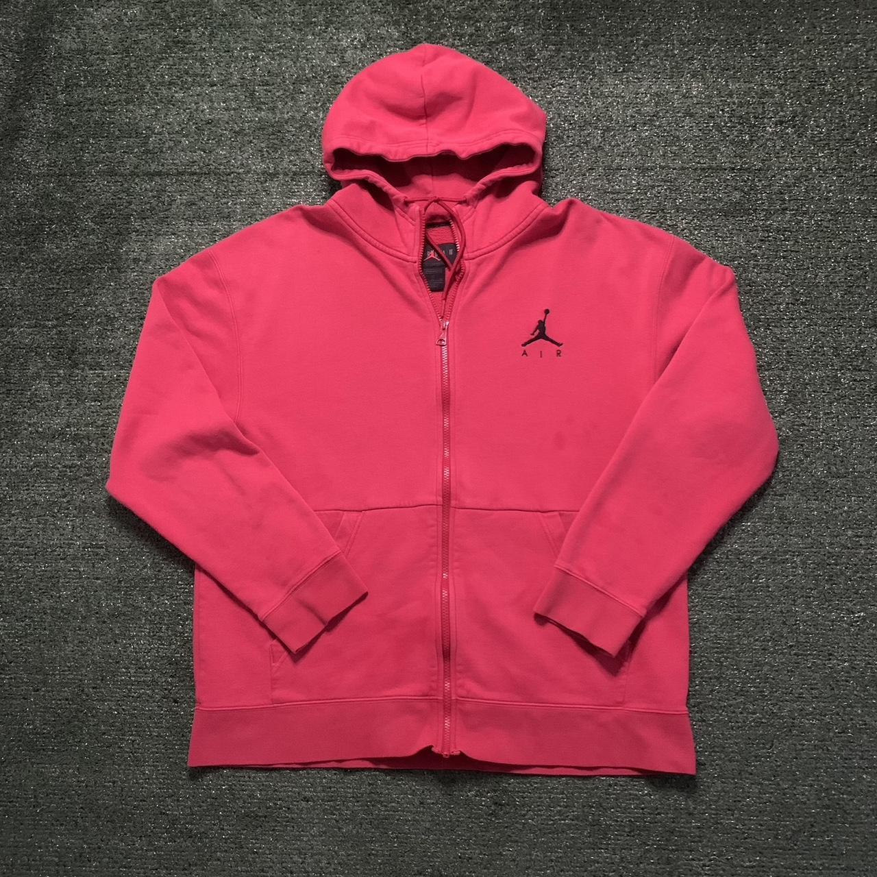 00s Nike Jordan Zip Up Hoodie Size XL Good Condition... - Depop