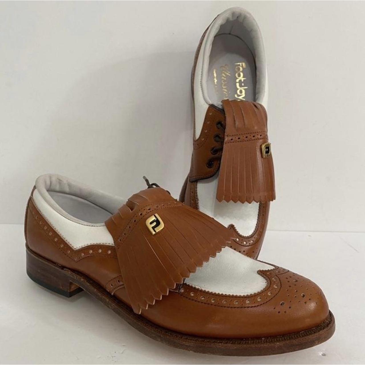 FootJoy Classics Women’s 7.5AA Vintage Tassle Oxford... - Depop