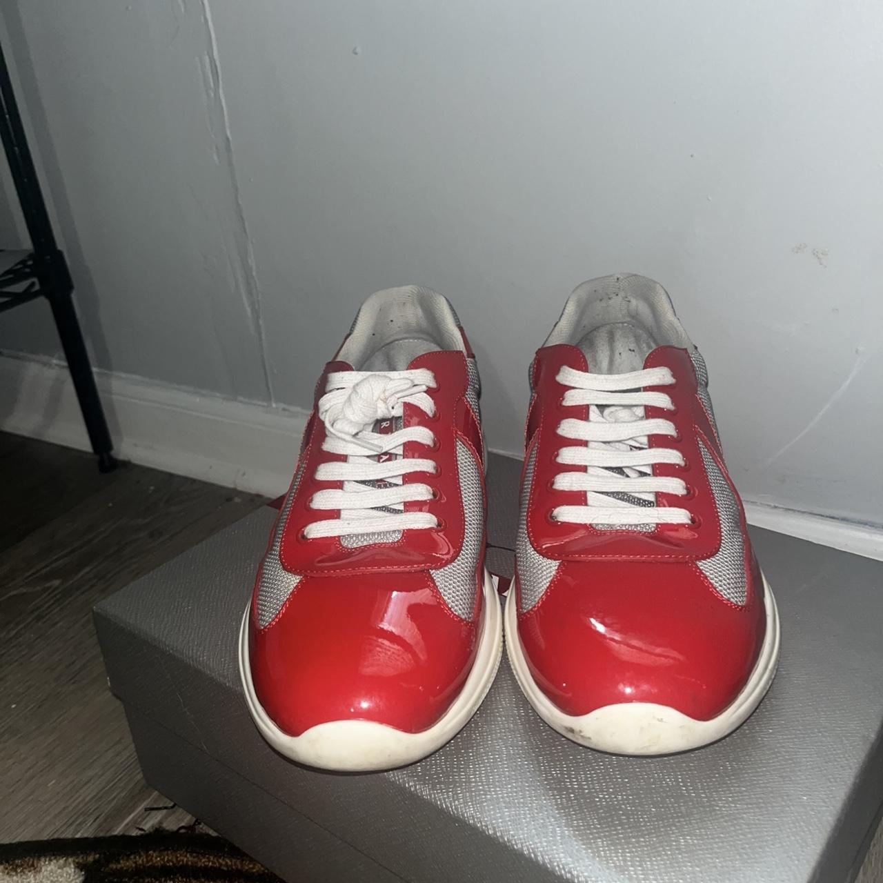 Prada red cups designer shoe | Depop