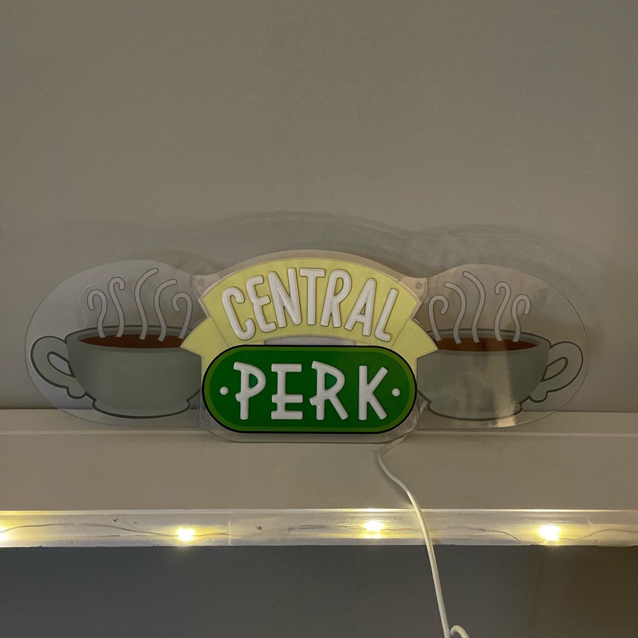 Central Perk sign from the tv show FRIENDS. Hangs on... - Depop