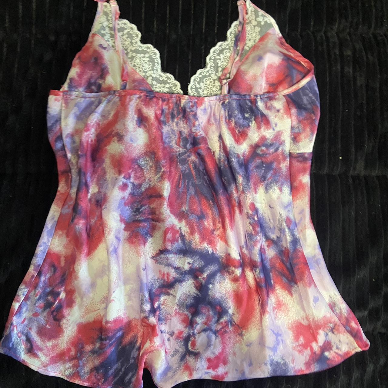 Multi colour Mirrou tank. This is such a cute top... | Depop