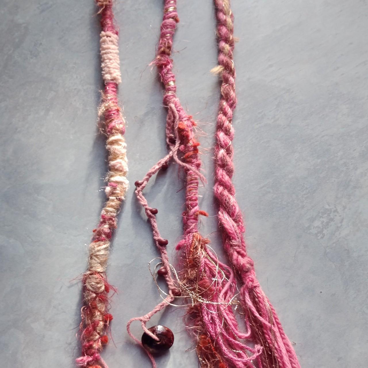 Set of 3 fairy floss hair wraps You don't need... - Depop