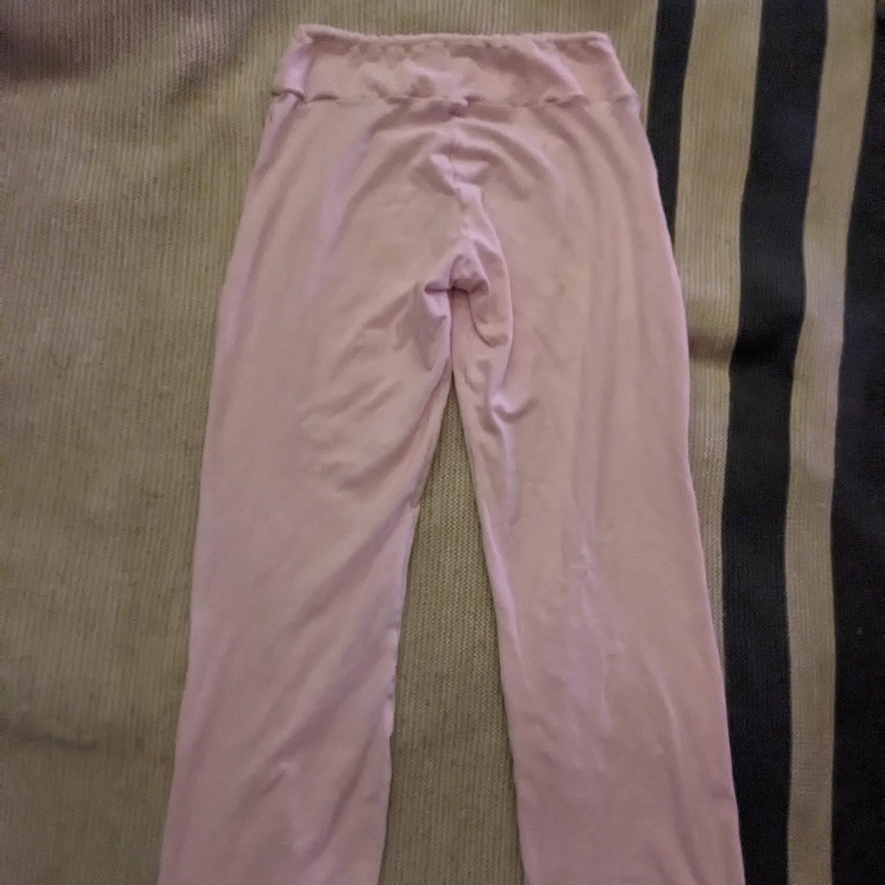 Comfy low rise pink sweat pants Very... - Depop