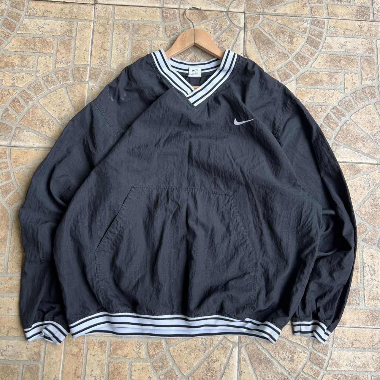 Vintage 90s Nike Pullover Jacket Size XL - Depop