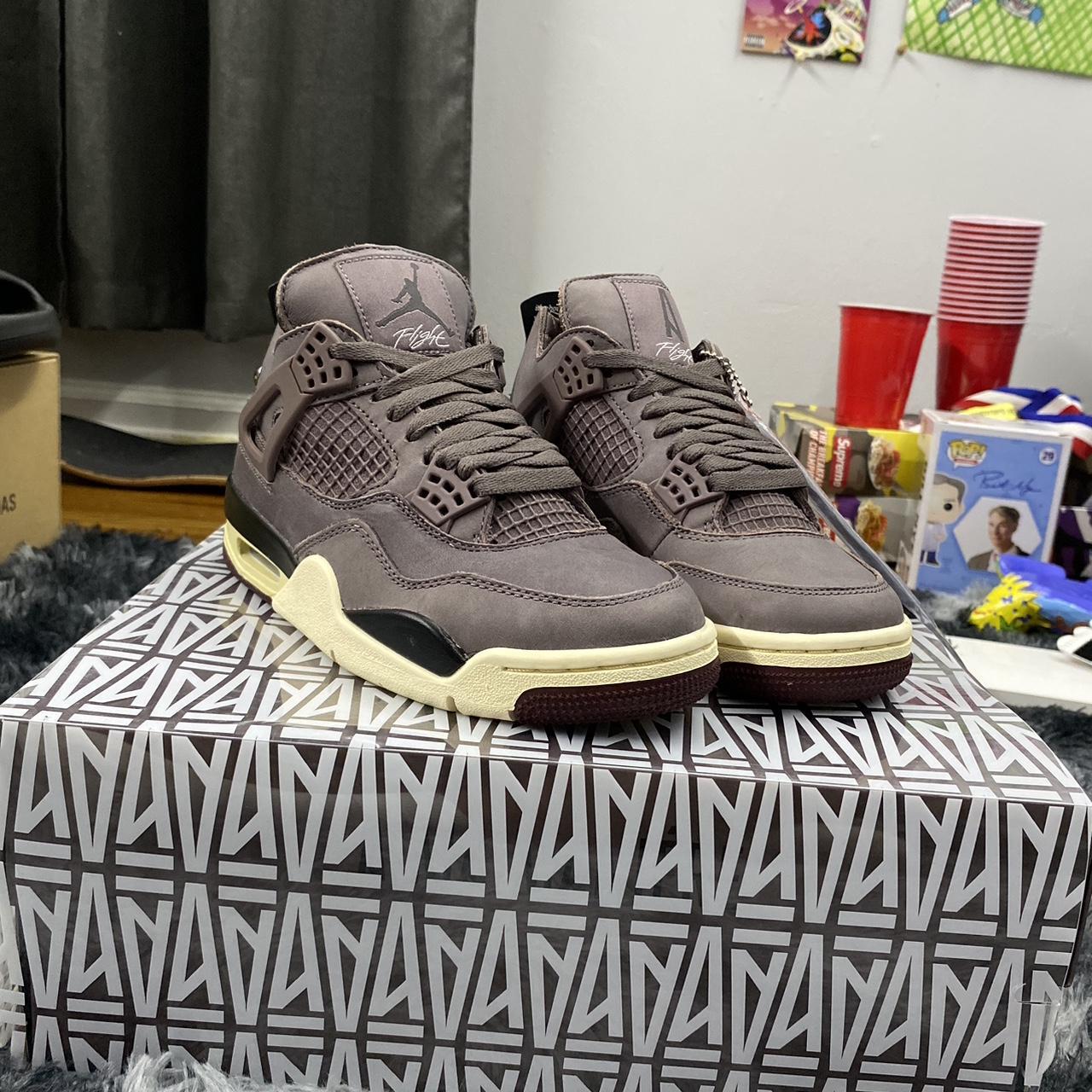 Brand New Size 4 Air Jordan 4, A Ma Maniere Asking... - Depop