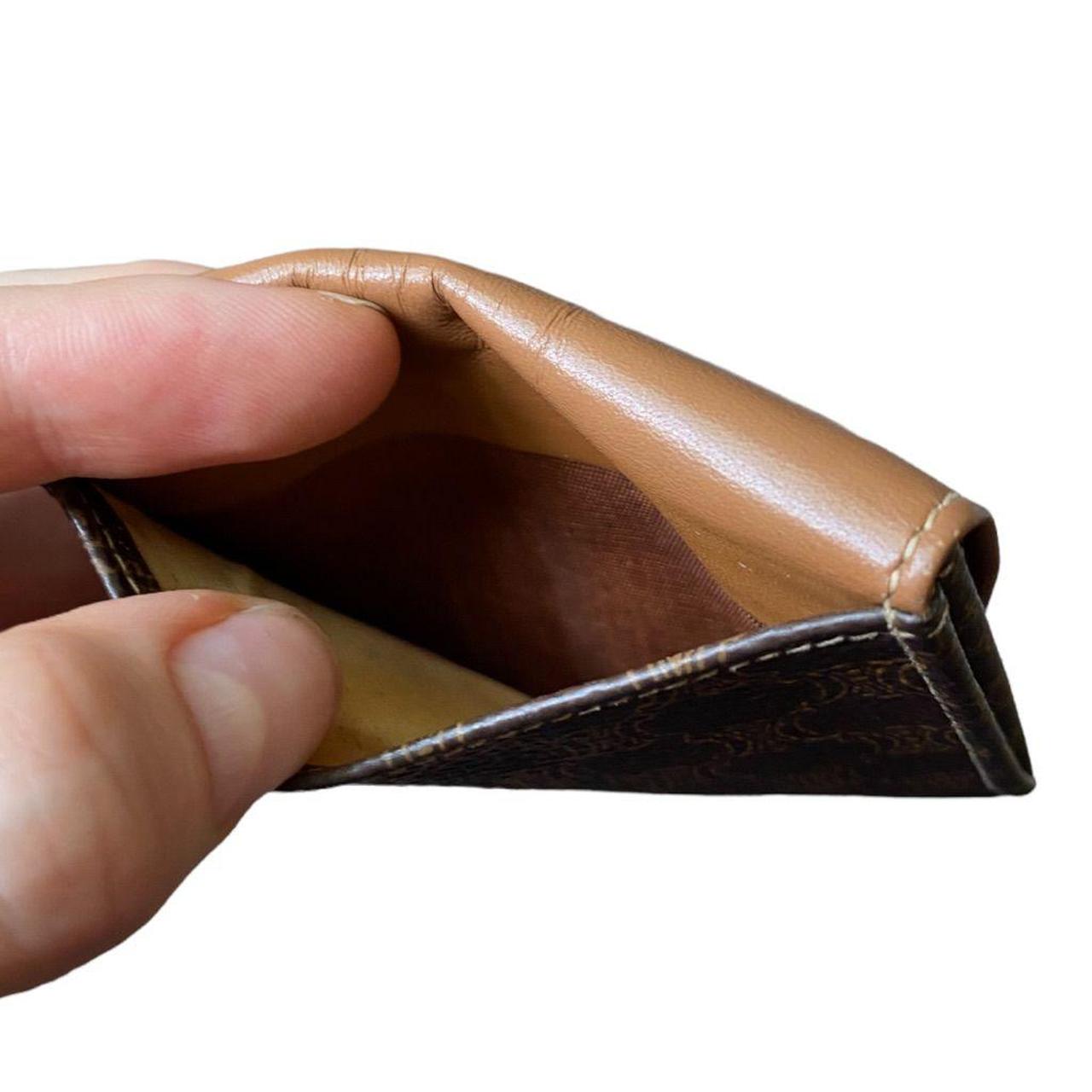 CELINE Women's Brown and Tan Wallet-purses | Depop