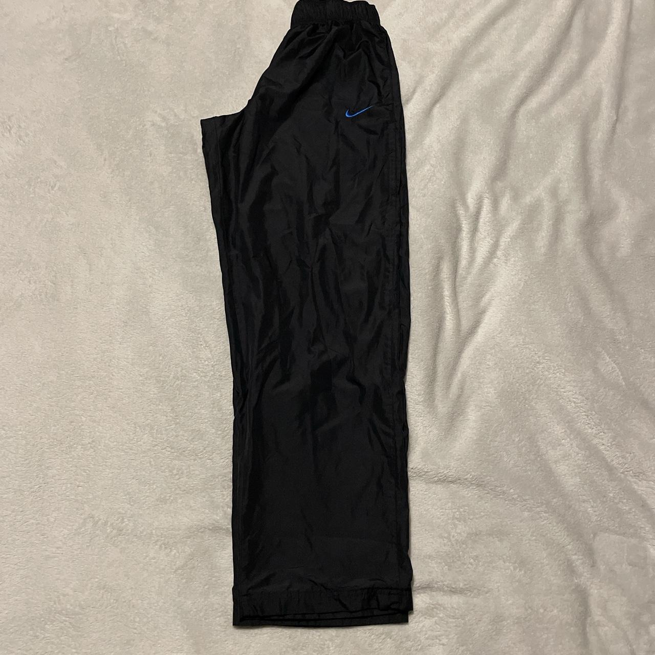 Black Nike Scally Tracksuit Bottoms Size M Black... - Depop