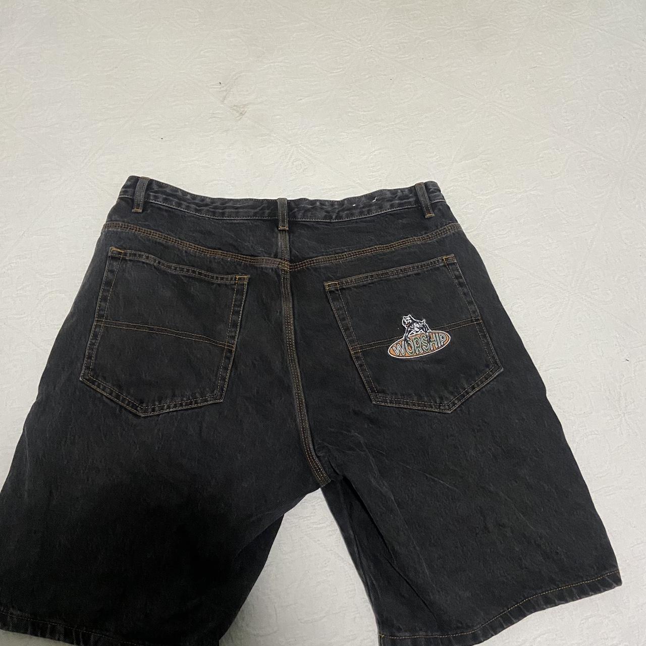 Worship Big Dawg Jorts Worn a couple of times Good... - Depop