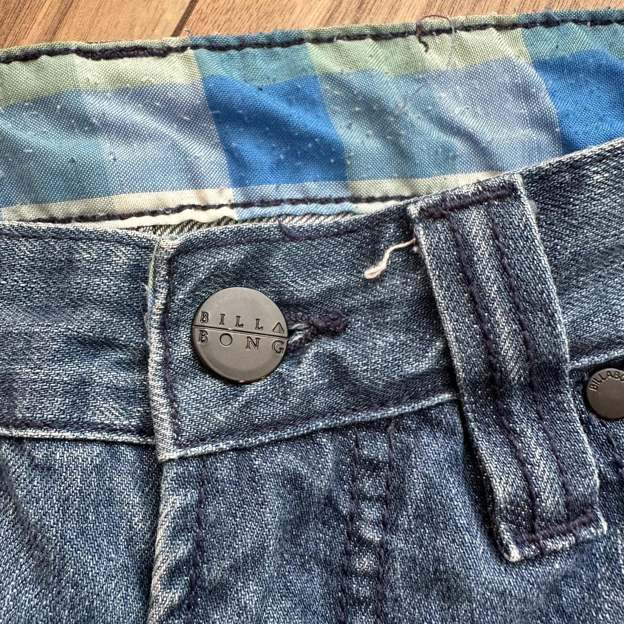 Vintage billabong jorts Metal detailing... - Depop