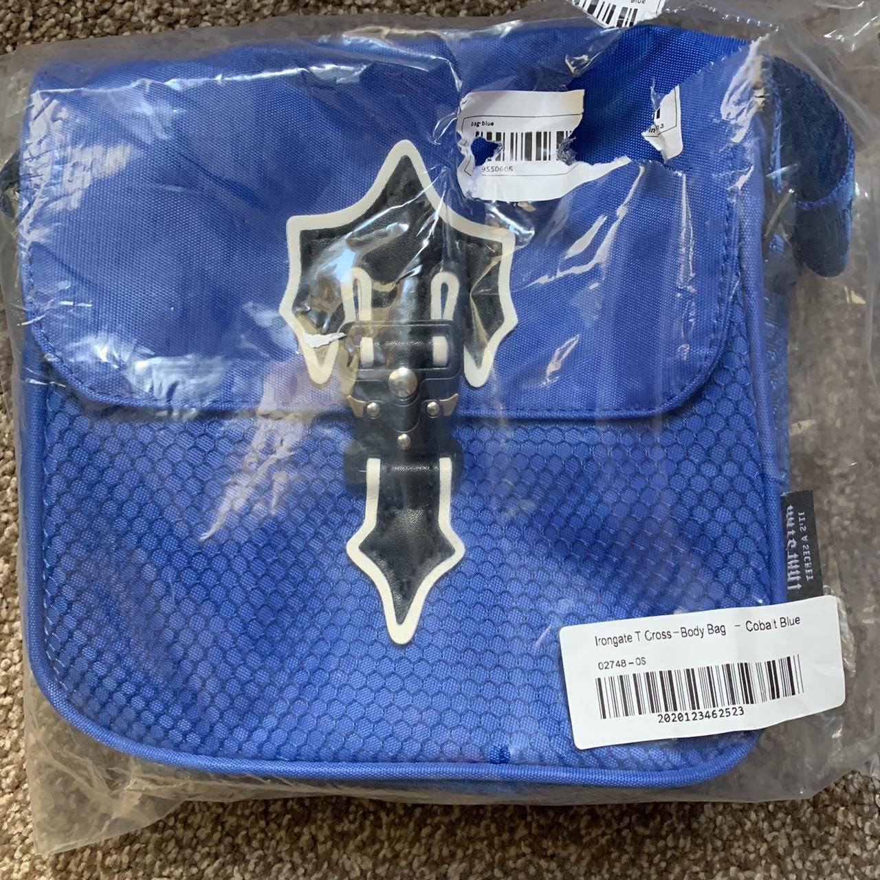 Blue Trapstar Bag/ Pouch 1.0. Brand new with... - Depop