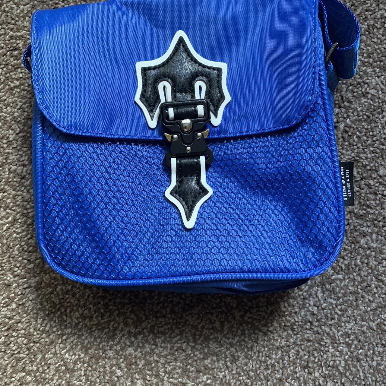 Blue Trapstar Bag/ Pouch 1.0. Brand new with... - Depop