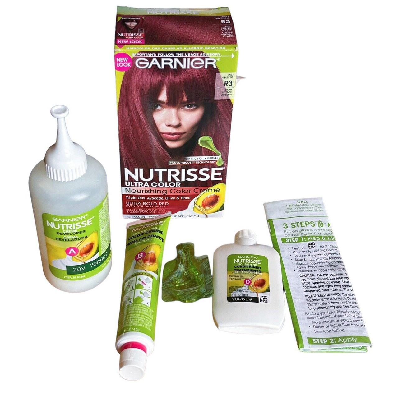 Garnier Nutrisse Color Creme R3 Ultra Bold Red... | Depop