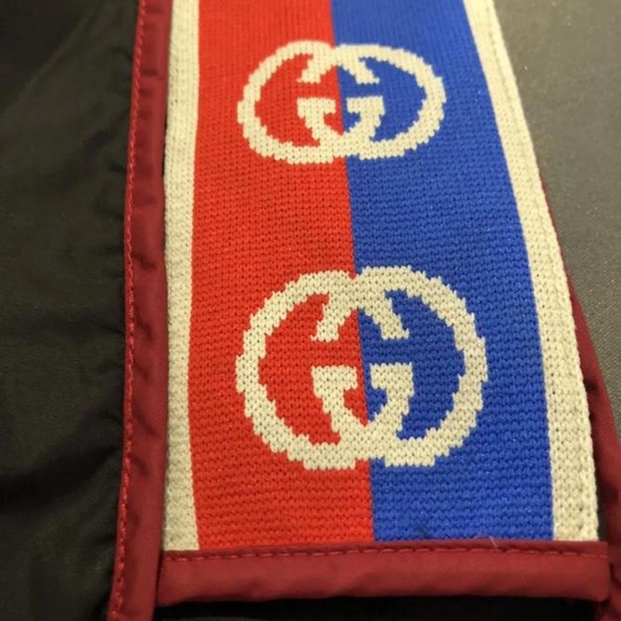 Gucci GG logo Tape Black nylon swim shorts size IT... - Depop