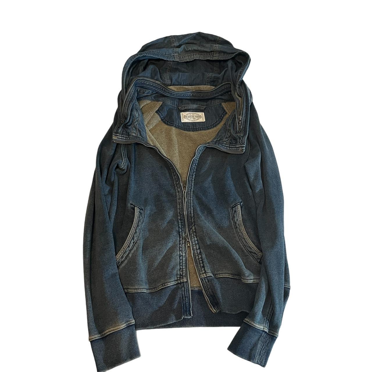 GOA BONO DENIM PARKER JACKET 00s !!! PRICE IS FIRM... - Depop