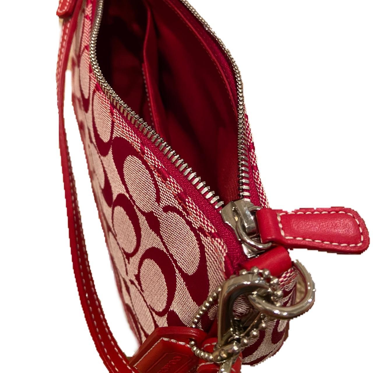 Coach Women's Red Bag | Depop