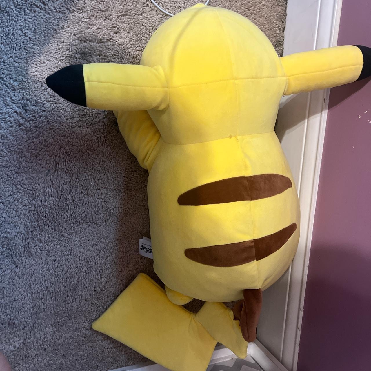 medium target sleeping pikachu plush #pikachu... - Depop