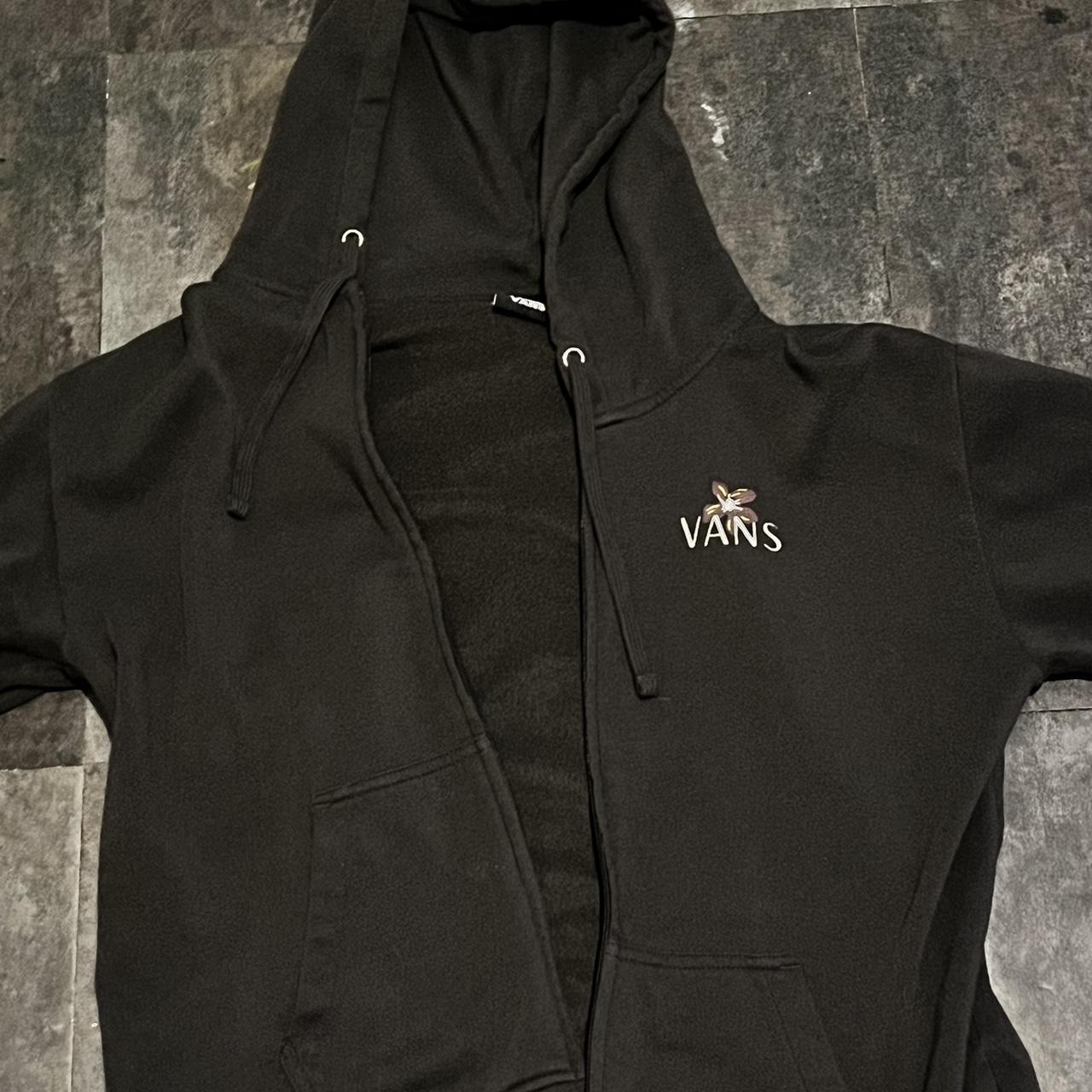 Cute Vans Jacket. Flaws - Zipper does NOT work, not... - Depop