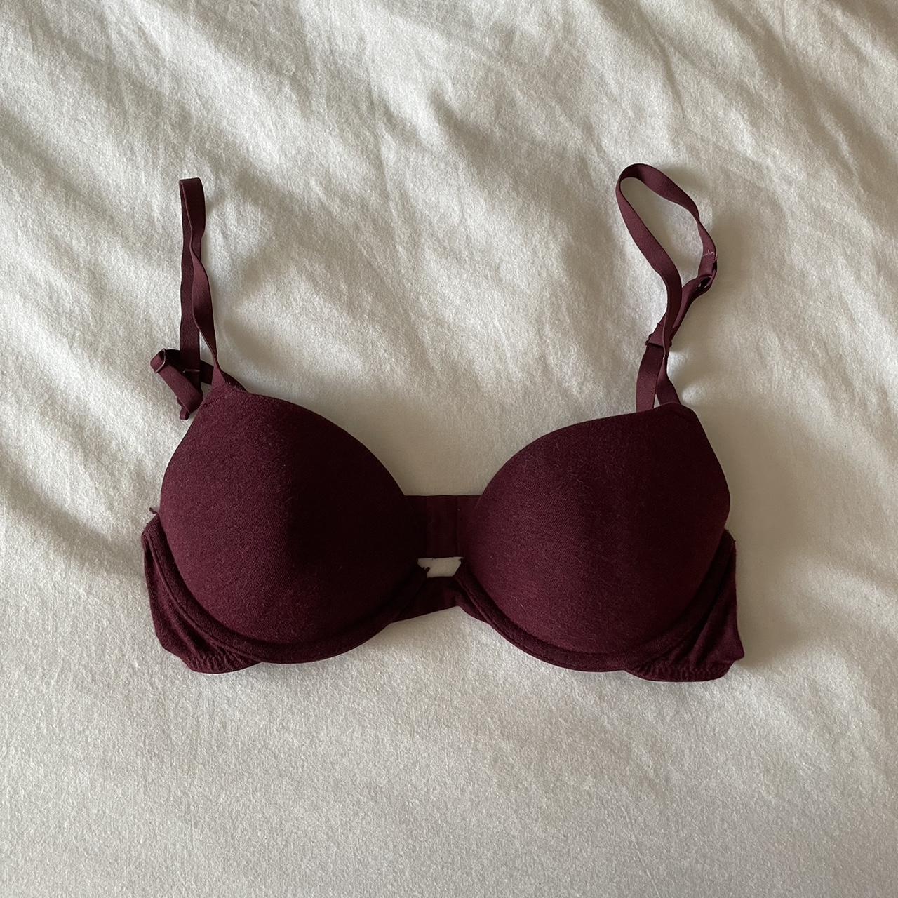basic bra, super flattering and fits a 34A best - Depop