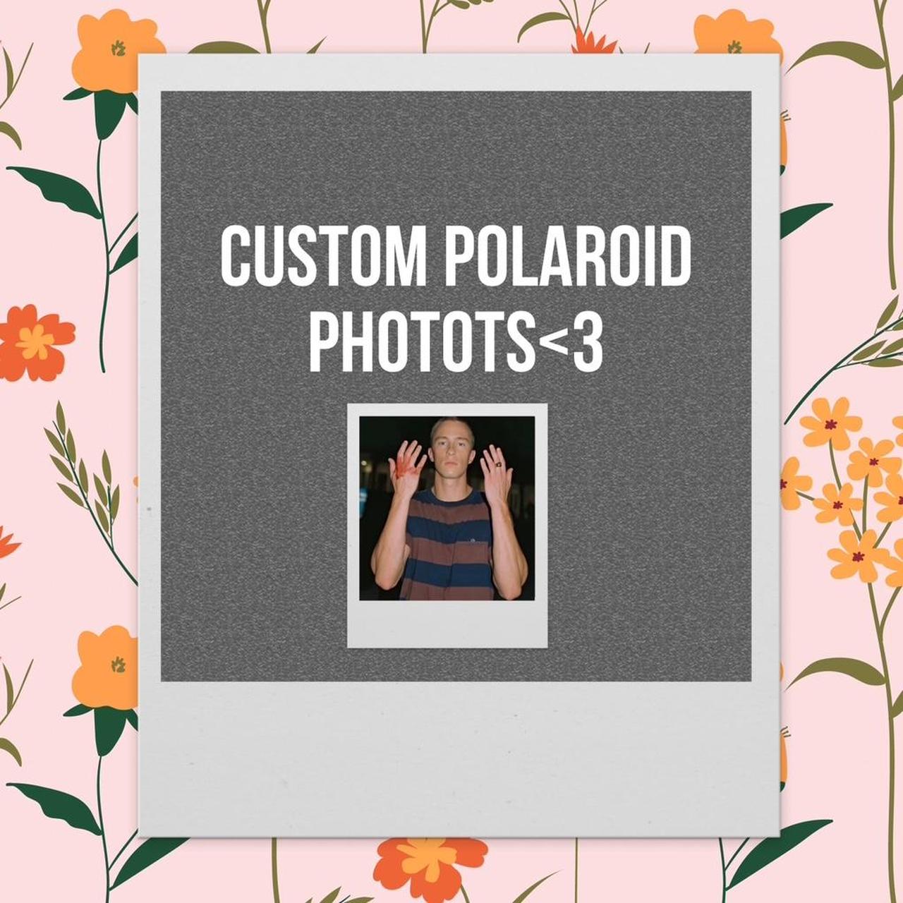 Custom Polaroid photos ‼️message before ‼️buying... - Depop
