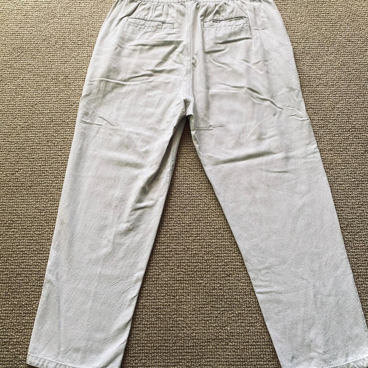 Large Sized Lightweight Linen Pants from Common Need - Depop
