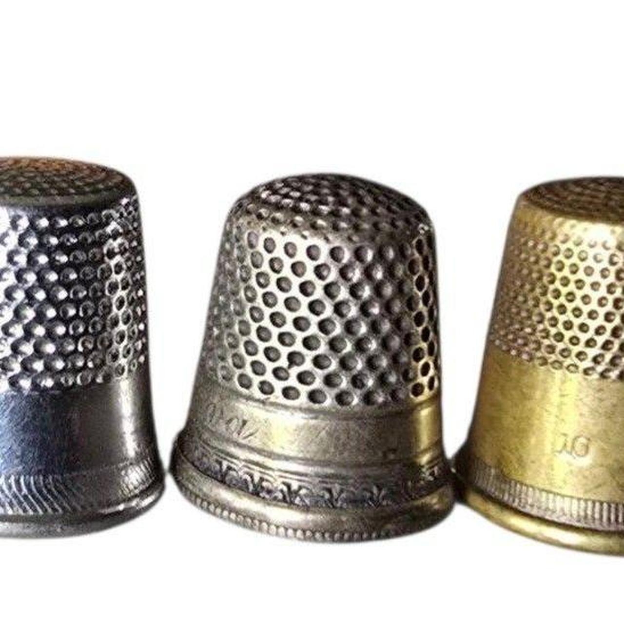 Thimbles Set of 5 Different Sizes Some Old Couple... | Depop