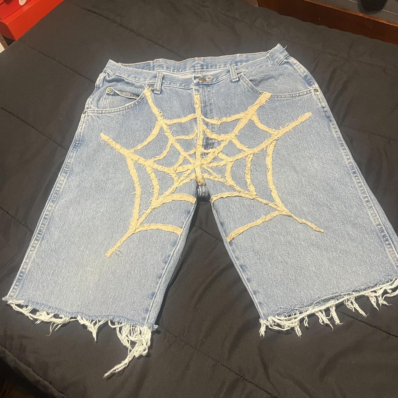 Custom Levi’s jorts - Depop
