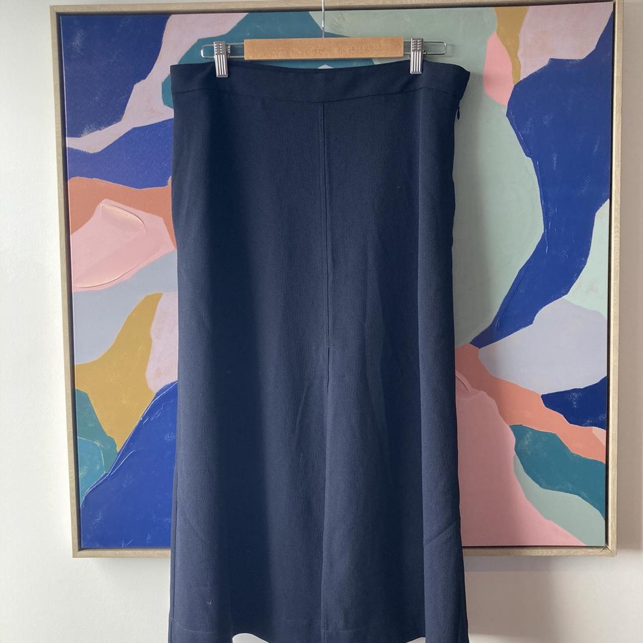 Cos skirt with front and back slits. Size 42 (Aus... - Depop