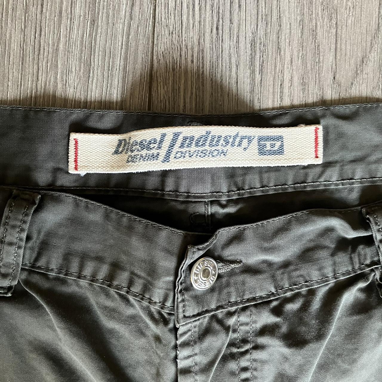 Diesel Men's Grey Trousers | Depop