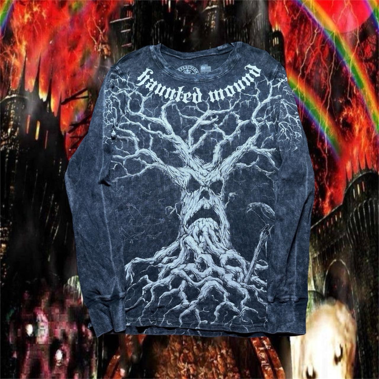 haunted mound affliction harold longsleeve... | Depop