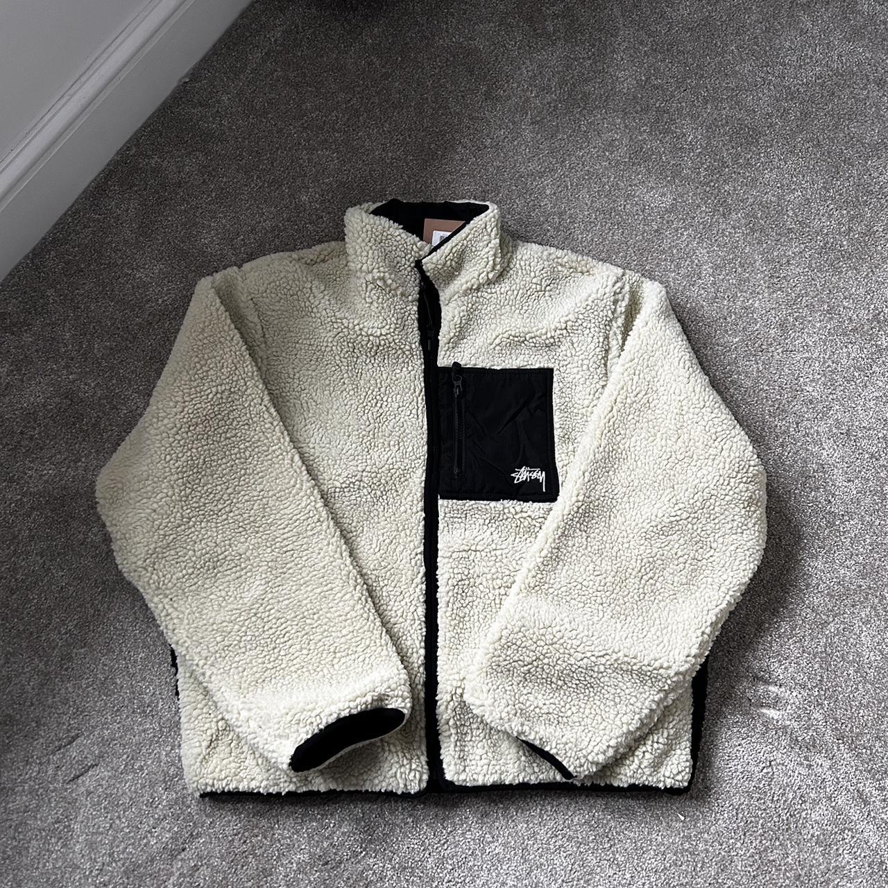 Stussy 8 Ball Sherpa Fleece | Unworn | Brand New |... - Depop