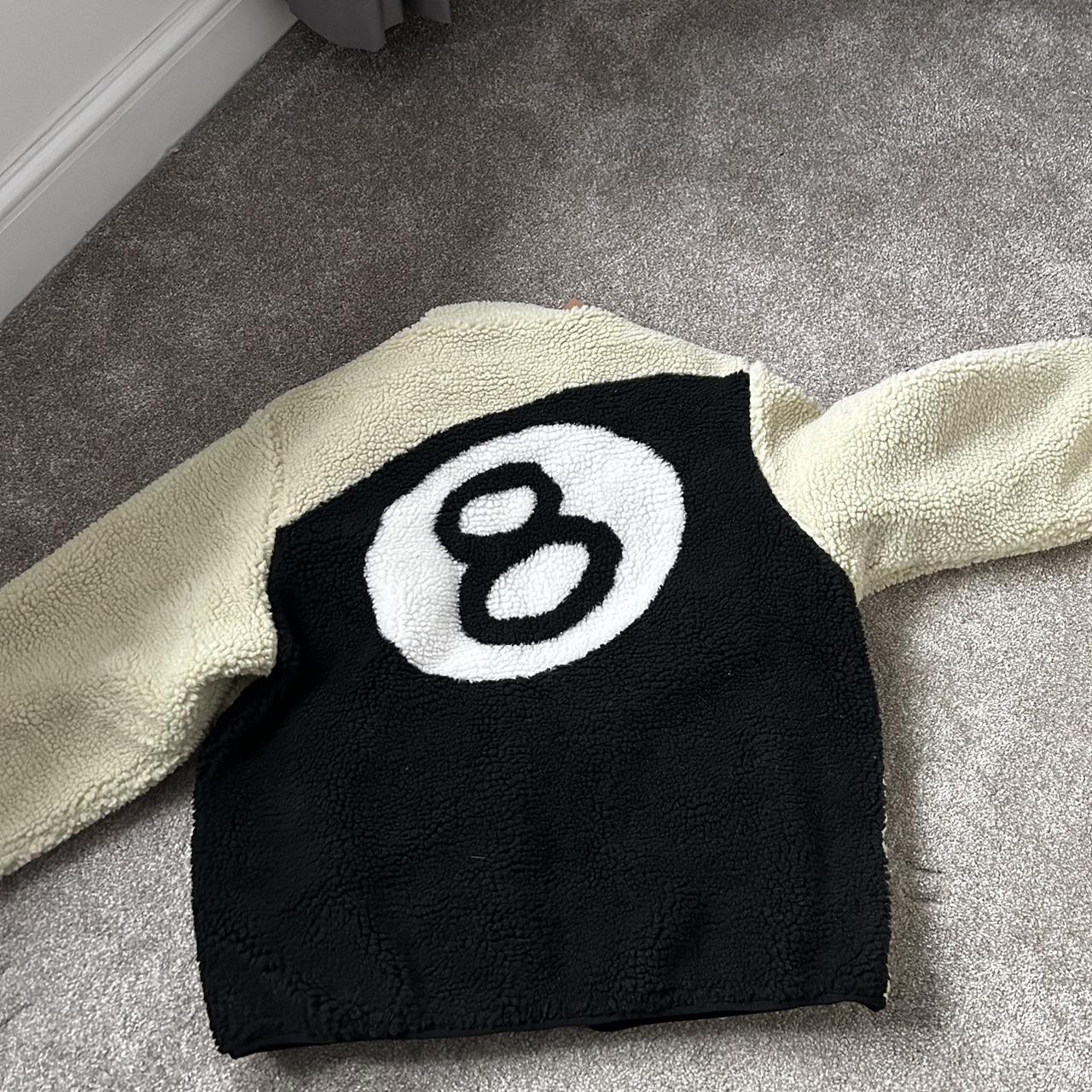 Stussy 8 Ball Sherpa Fleece | Unworn | Brand New |... - Depop