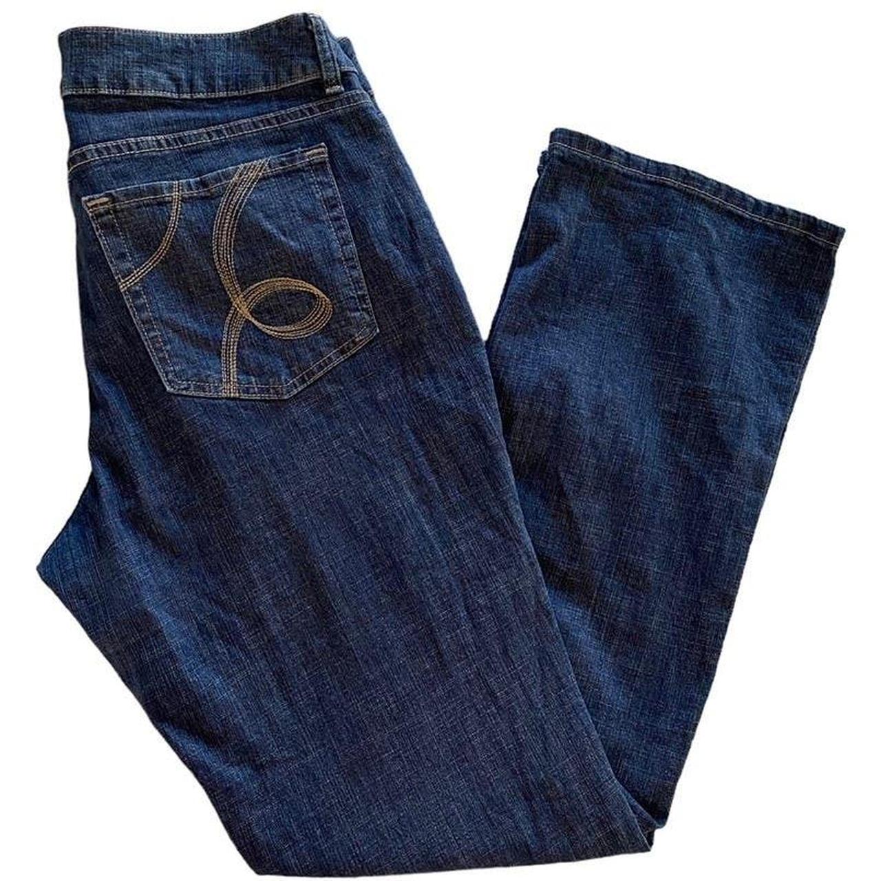 These LEE Riders Boot Cut Mid Rise Denim Blue Jeans... - Depop