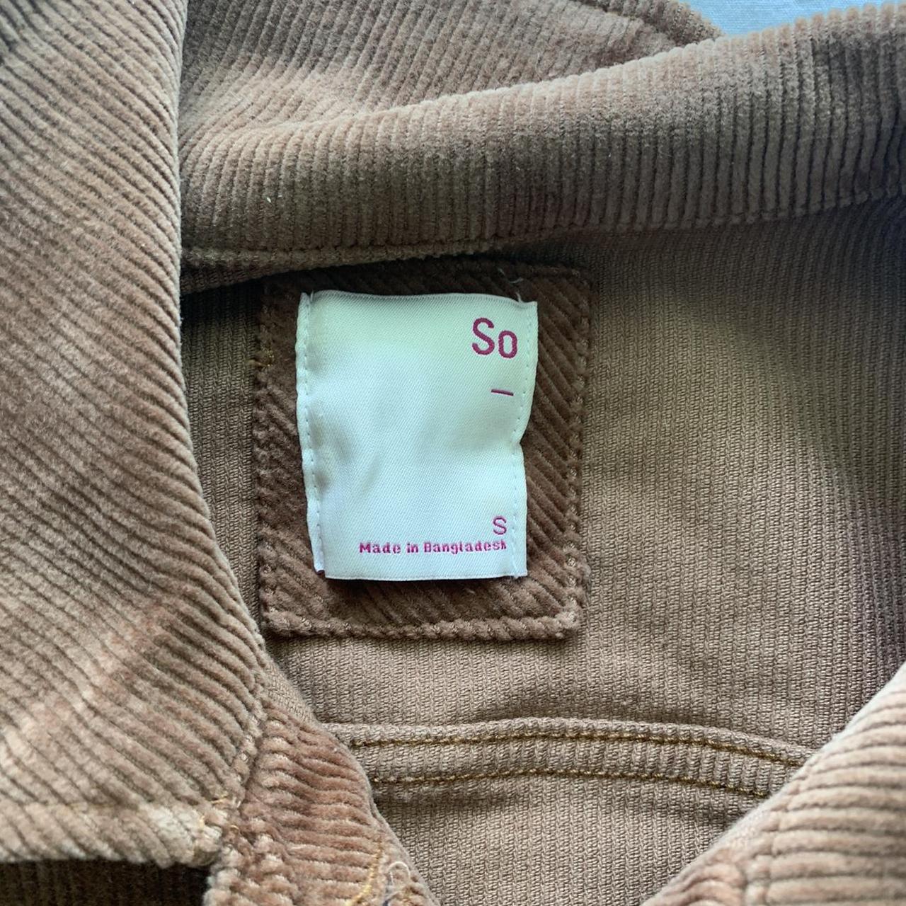 SO Clothing Women's Brown Jacket | Depop