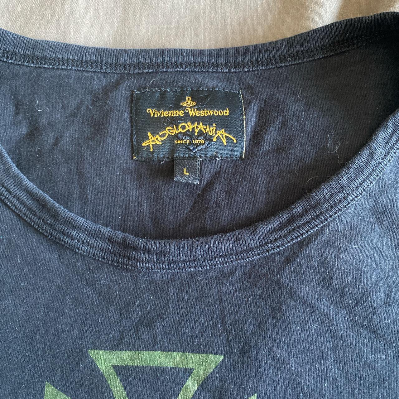 Vivienne Westwood Men's Black T-shirt | Depop