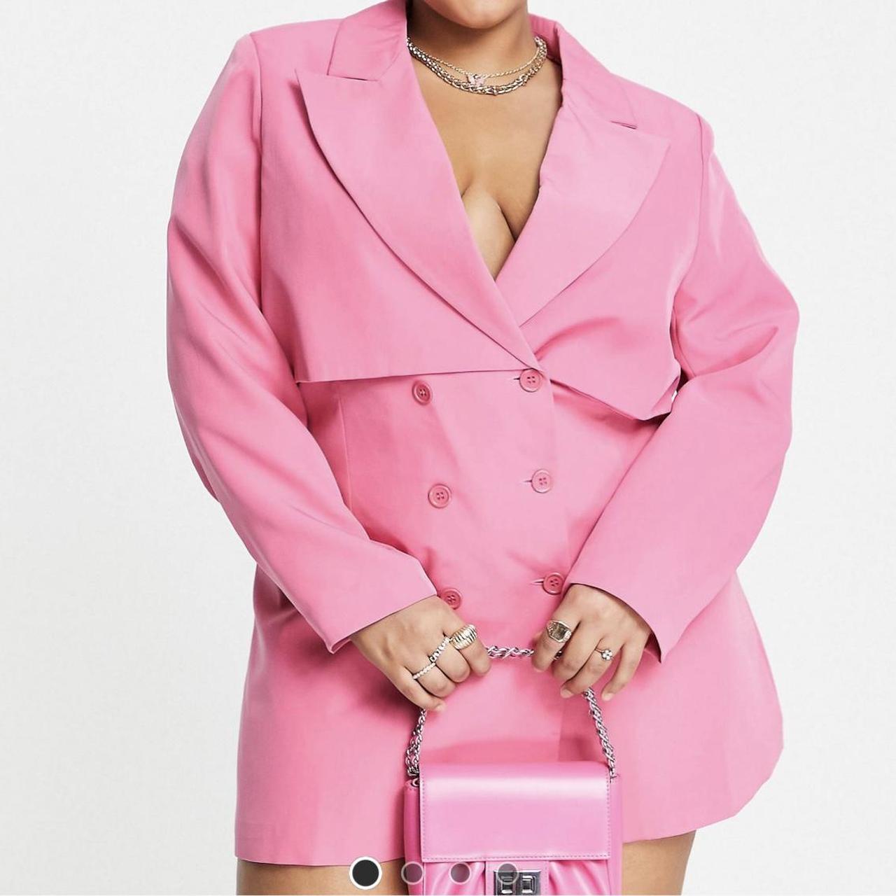 Pink blazer dress 💖 Please note after reading the... - Depop