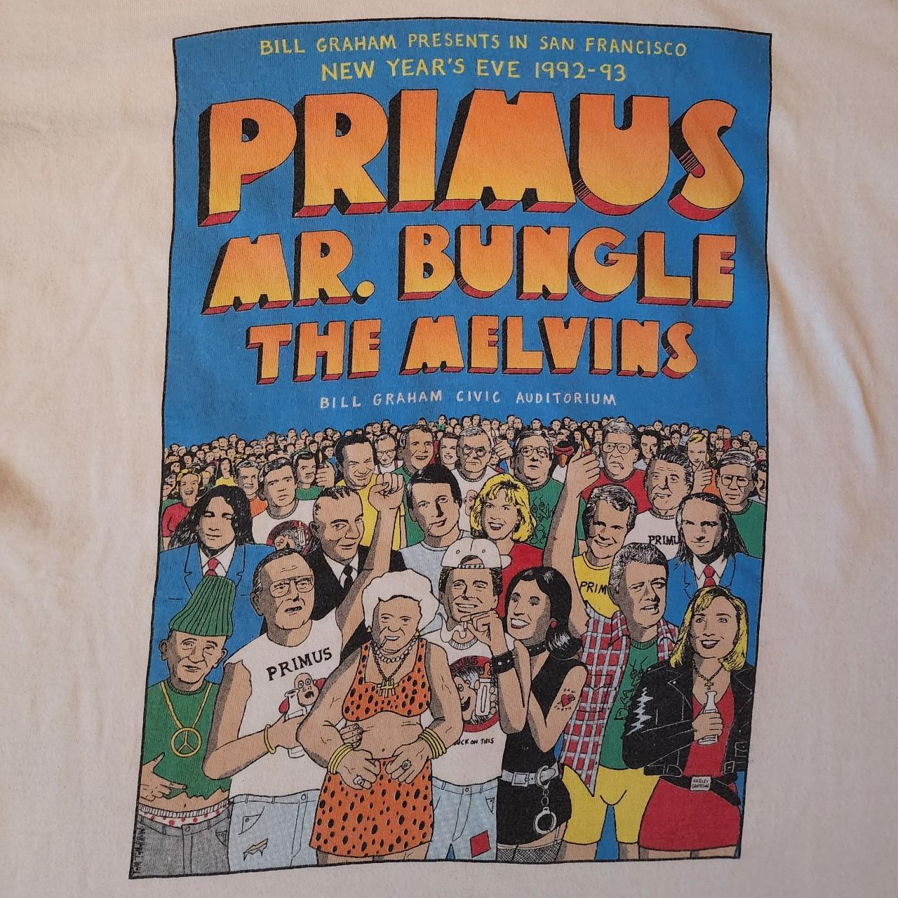 Vintage 1992-93 Primus Mr. Bungle The Melvins Bill... - Depop