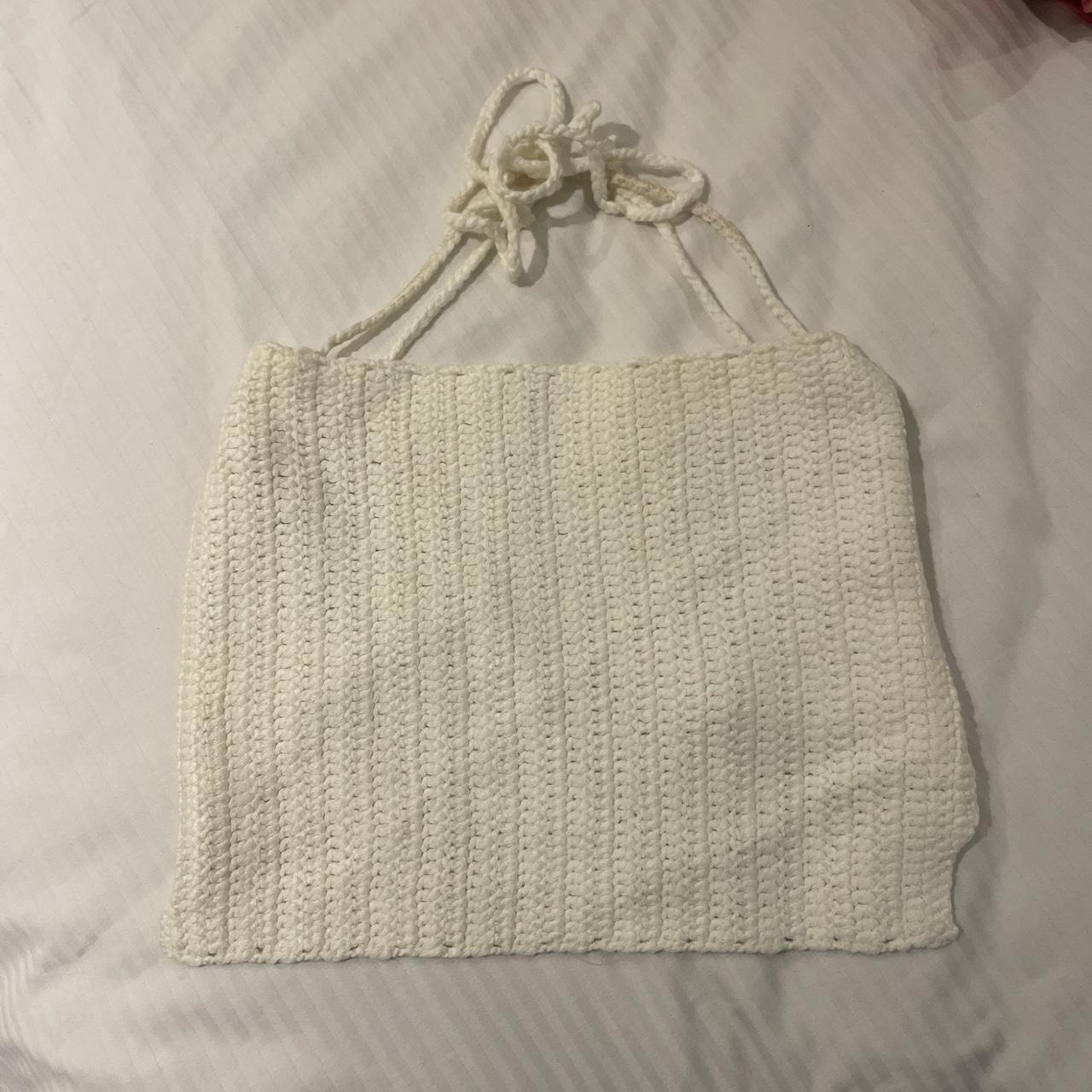 Remiah princess polly crochet top, never worn-... - Depop