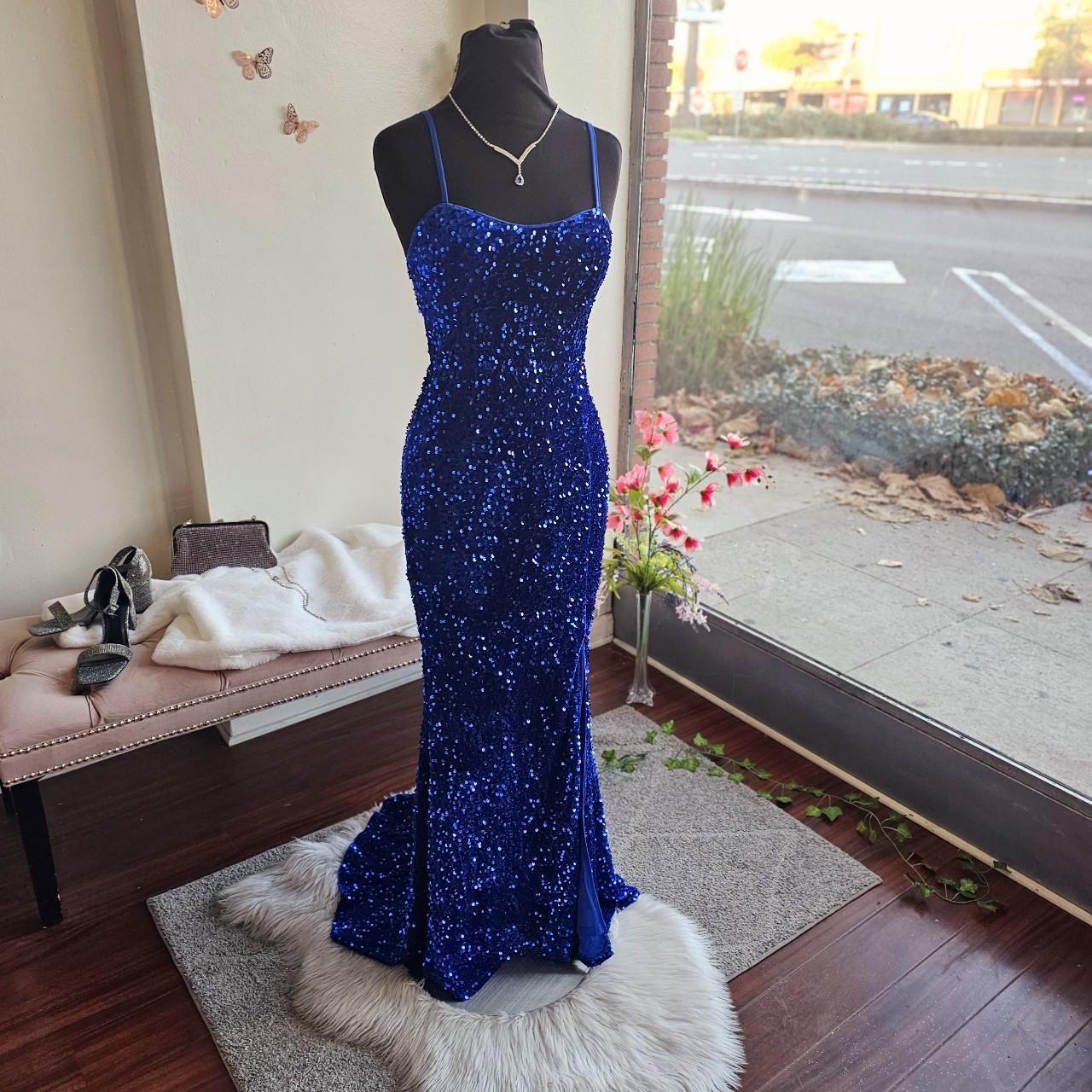 Georgeous Prom / Party dress Sequined bodycon,... - Depop