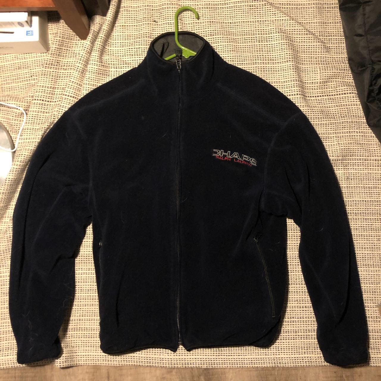 Navy fuzzy fleece chaps Raulph Lauren most... - Depop