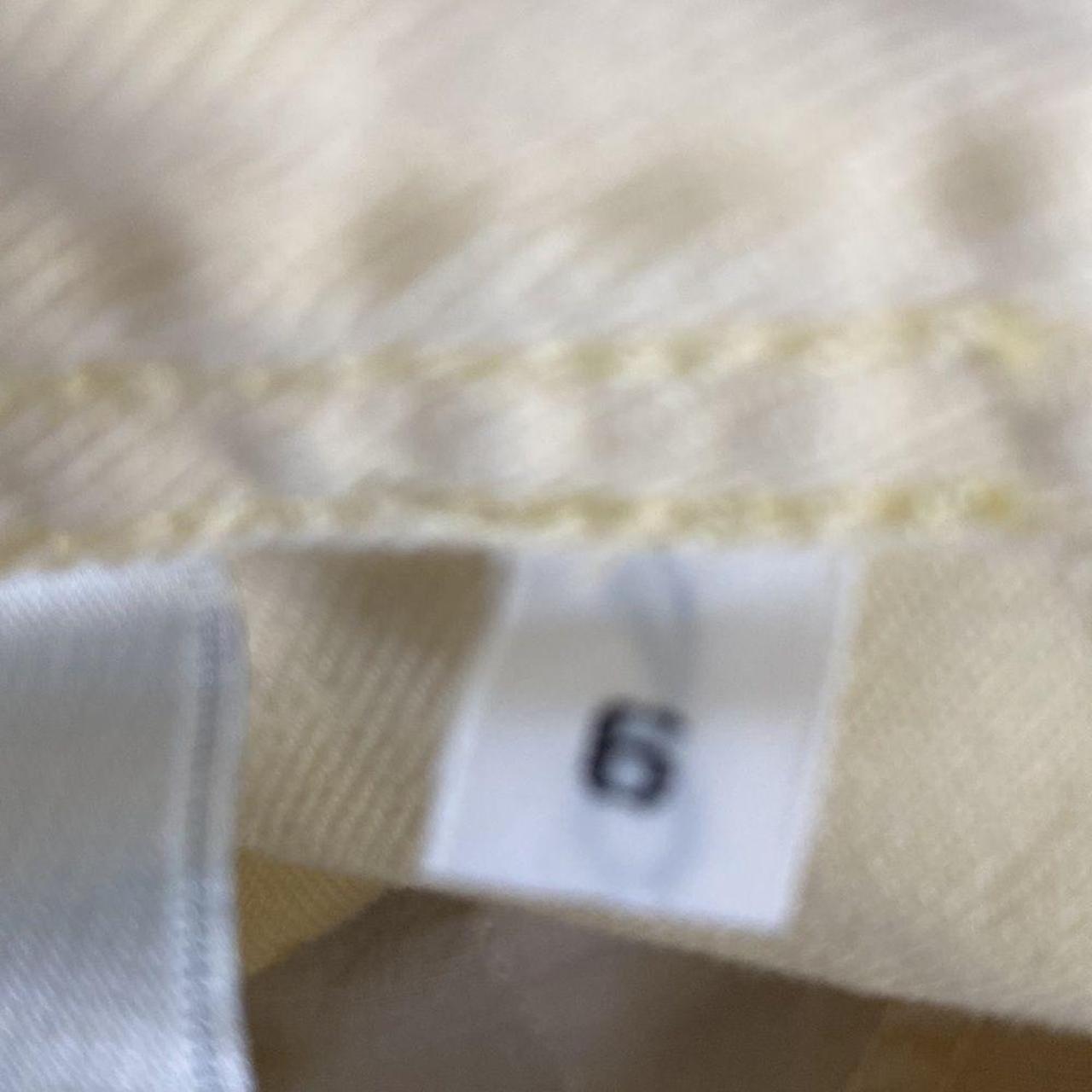 Vintage High Rise Together Jeans A Cream Color With... - Depop