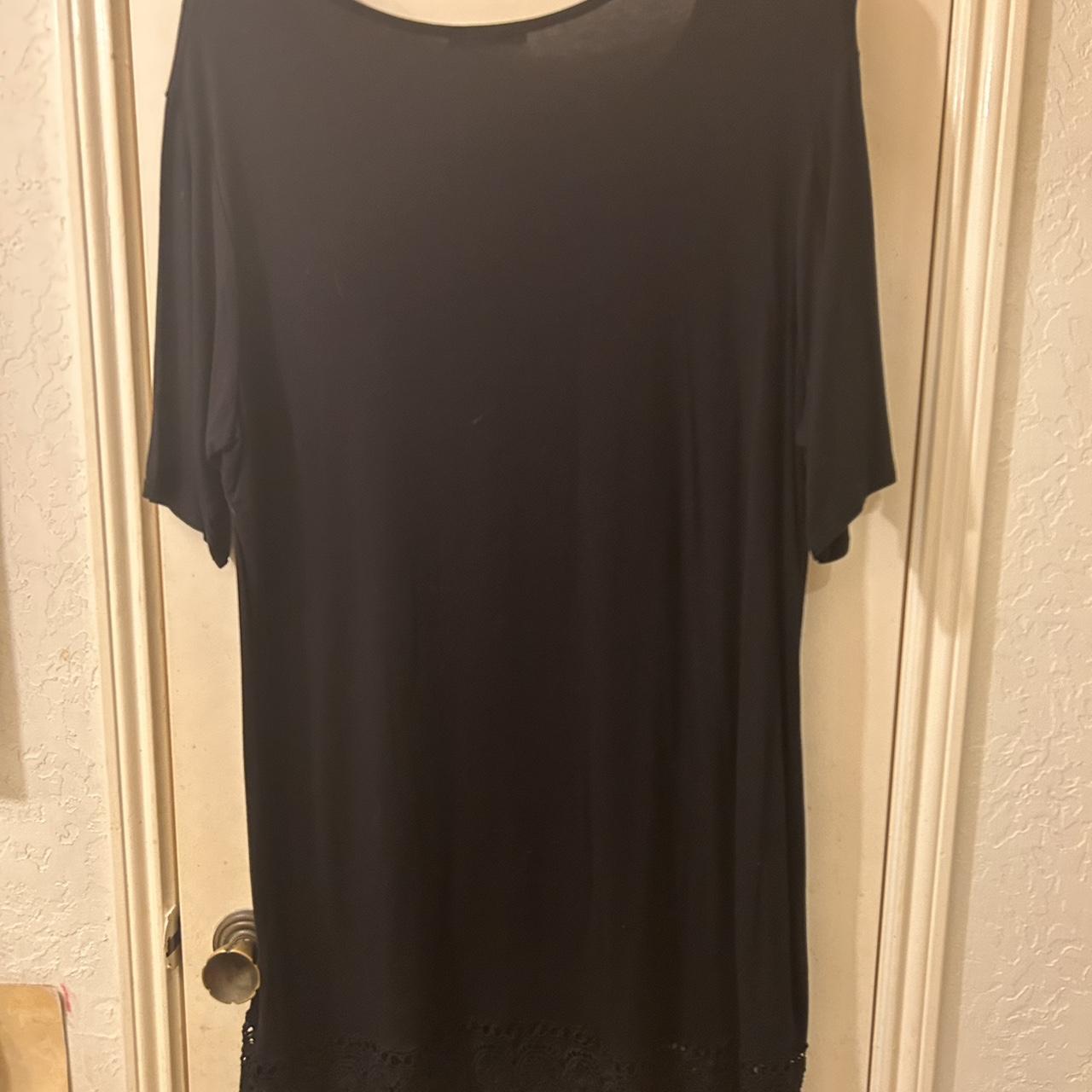 Boohoo Plus Women's Black Dress | Depop